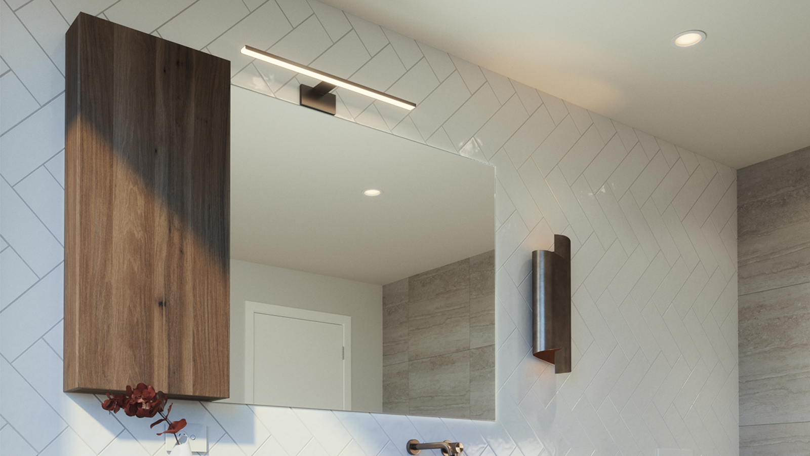 Ivy Mirror Cabinet - 1200 2 Door | St Michel | St Michel Bathroomware